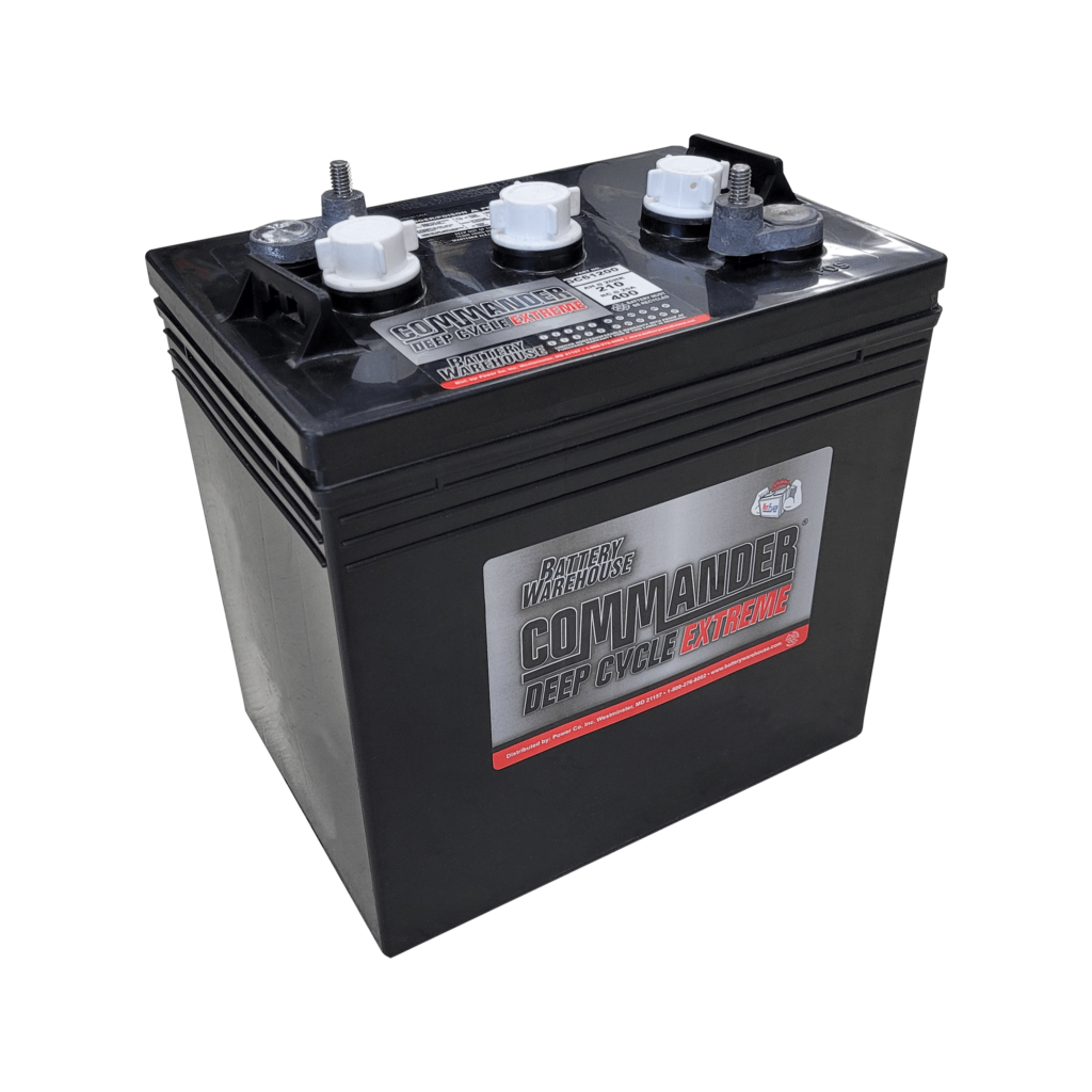 Commander GC61200 Group GC2 210 Ah Flooded Deep Cycle Battery