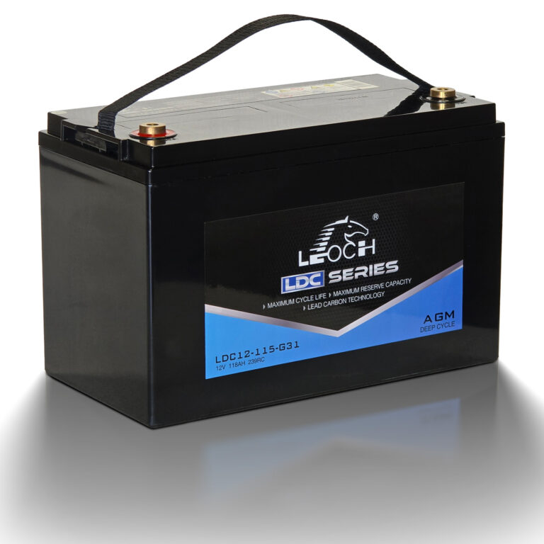 Leoch LDC12-115-G31-T11 Group 31 AGM Deep Cycle Battery | Battery ...