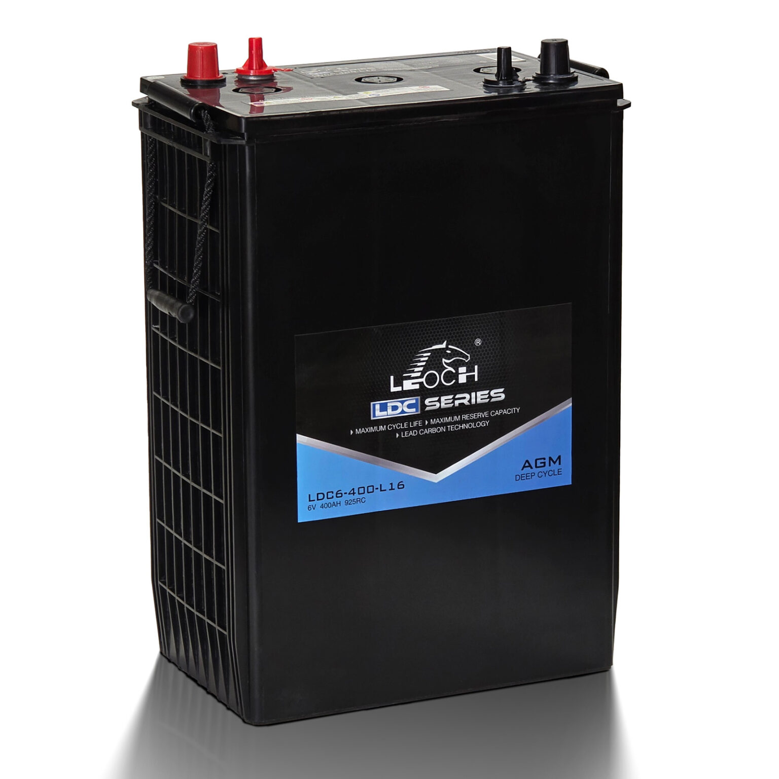 Leoch LDC6-400-L16 6V 400Ah AGM Deep Cycle Battery