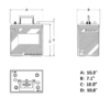 Discover EVGC6A-A 6V 220Ah AGM Golf Cart Battery Dual Terminal